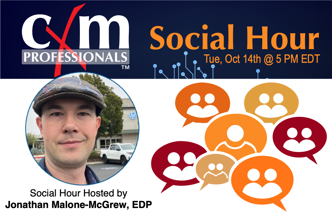 Virtual Event Registration: October cXm Professionals Social Hour